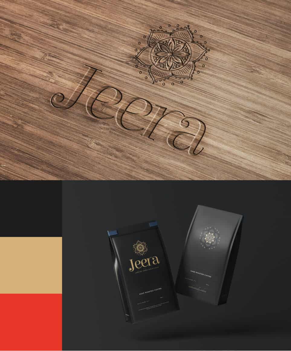 Jeera Restaurant - Logo & Identity Design - Dieselbrook